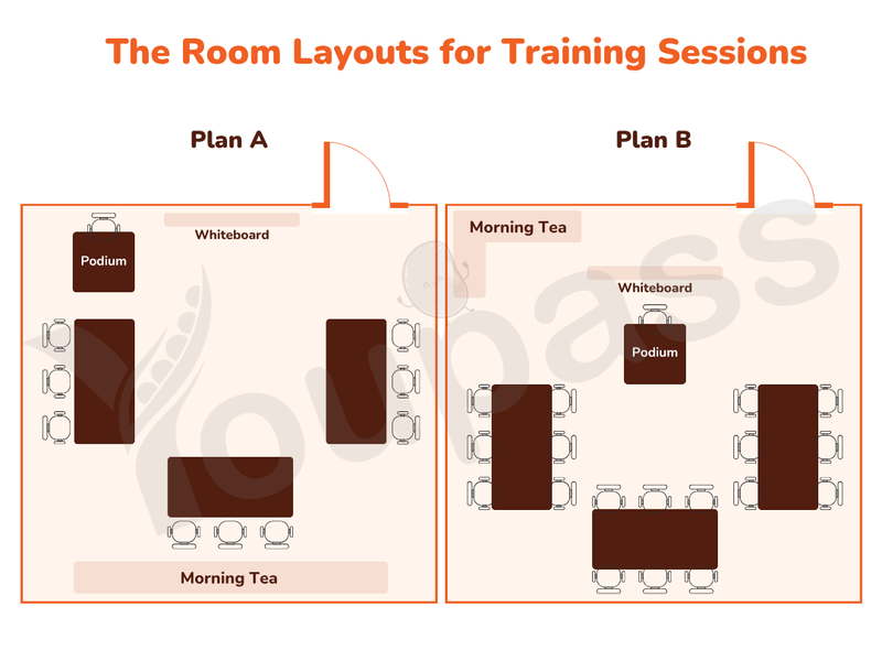 Luyện đề IELTS Writing Task 1 - Two Plans for Training Sessions